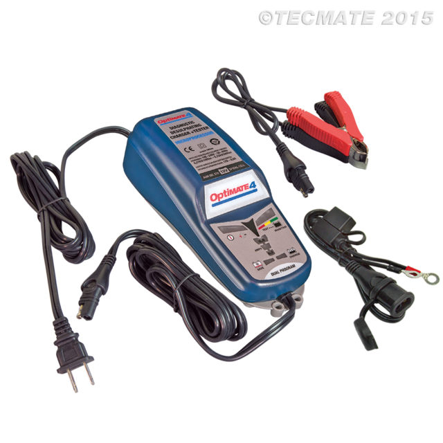 Optimate 4 Battery Charger CAN-bus Edition - Mototechniks